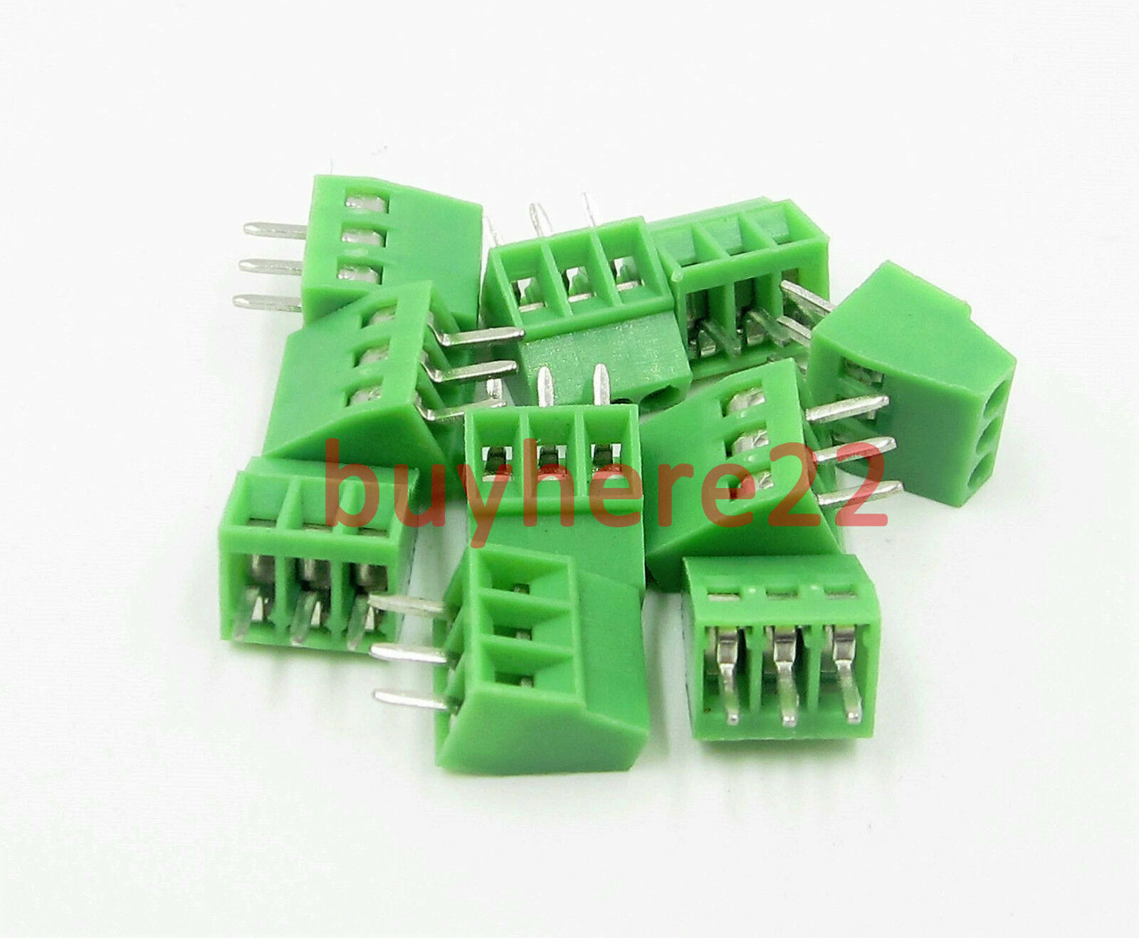 2 pin 3 pin 2 way 3 way Miniture Screw Terminal Block Connector 2.54mm ...
