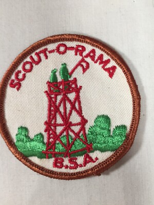 Scout-o-rama generic tower BSA Activity Patch | eBay