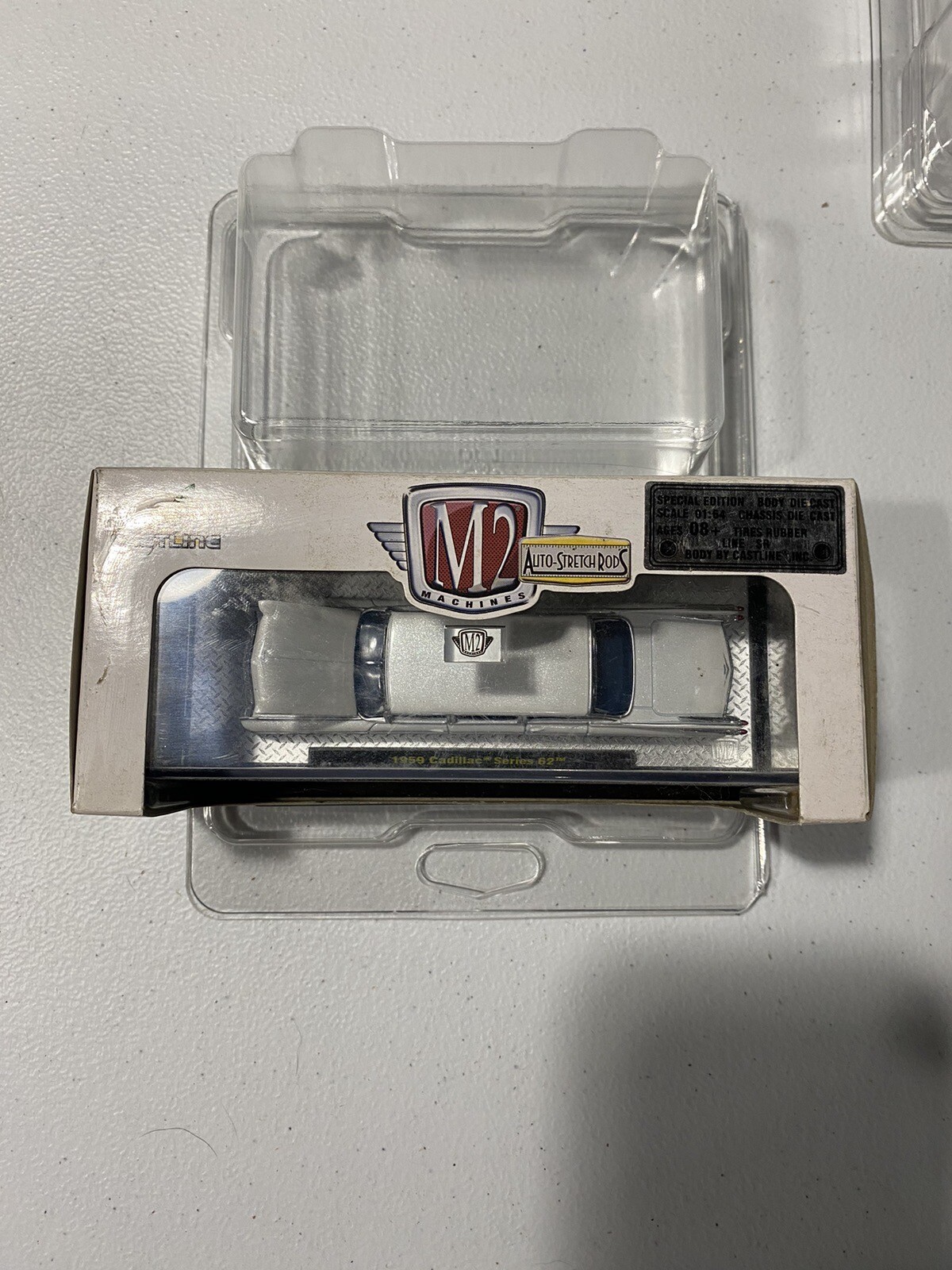 M2 Machines Auto Stretch Rods Mini Motors 59 Caddy Series 62 Chase 1/ ...