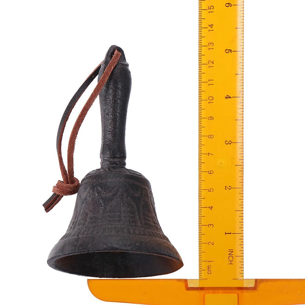 Multi-functional Vintage Bell Creative Cast Iron Hand Bell Dinner ...