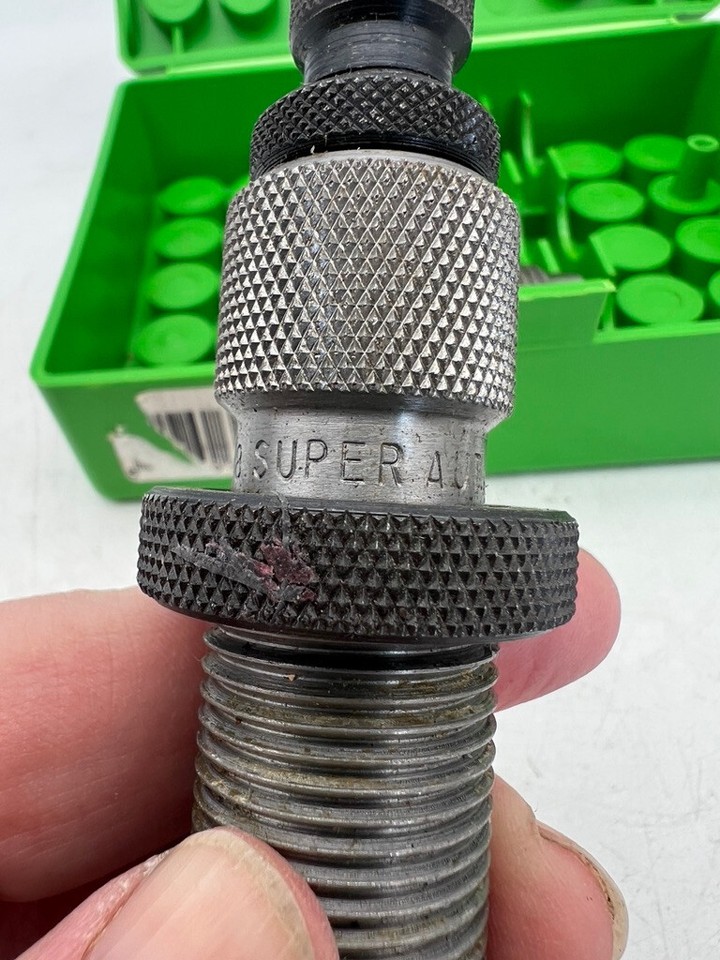REDDING Carbide 38 Super Auto Pro Series 3 Die Set Reloading Dies ...