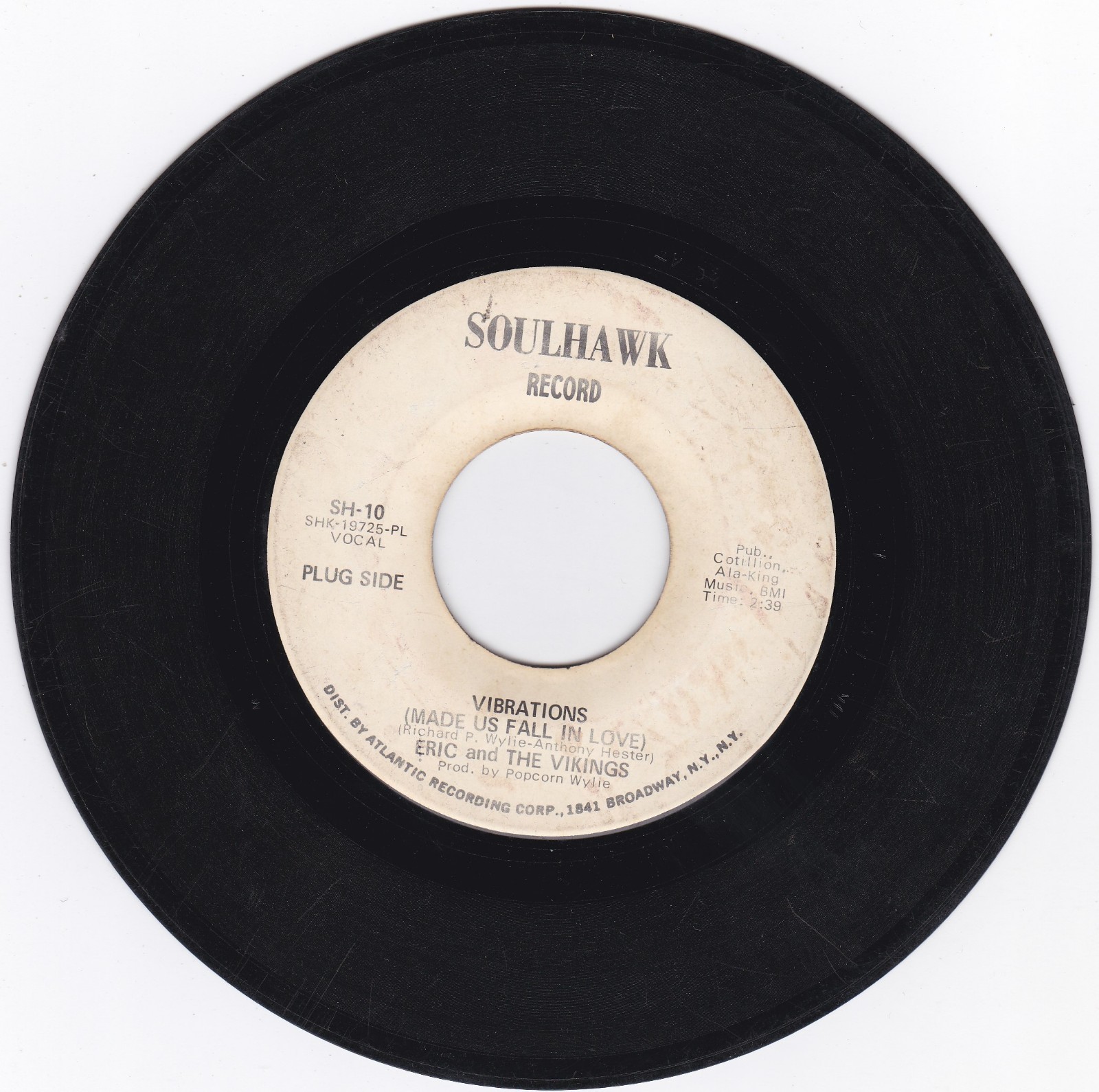 NORTHERN SOUL 45RPM - ERIC AND THE VIKINGS ON SOULHAWK - RARE PROMO! | eBay