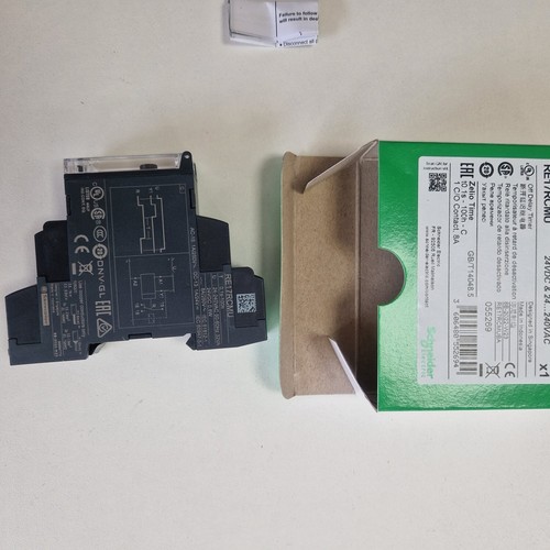 Schneider RE17RCMU Off Delay Timer 24VDC & 24-240VAC | eBay