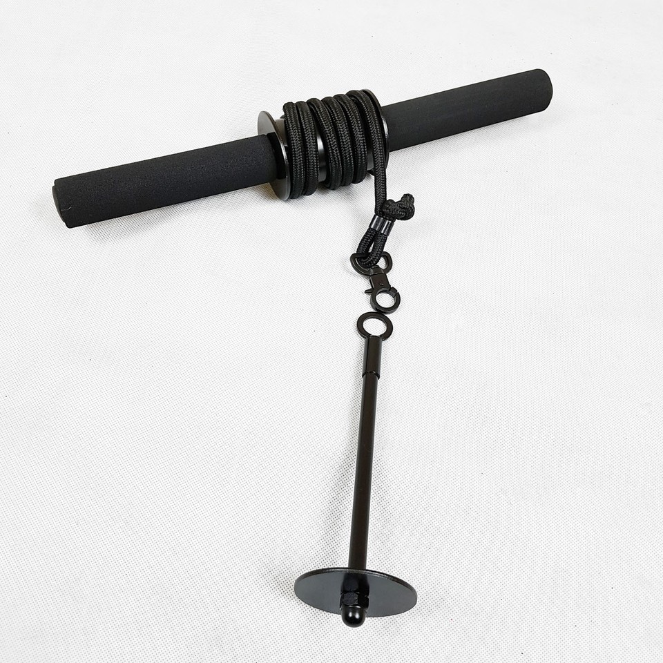 Komodo Wrist Roller Forearm Curler Hand Arm Curl Weight Grip Strength ...