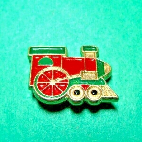 (1) 3/4" JHB CHRISTMAS TRAIN ENGINE CRAFT EMBELLISHMENT SHANK BUTTON ...