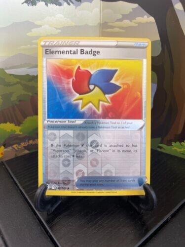 Elemental Badge 147/203 Reverse Holo Evolving Skies Pokemon TCG | eBay