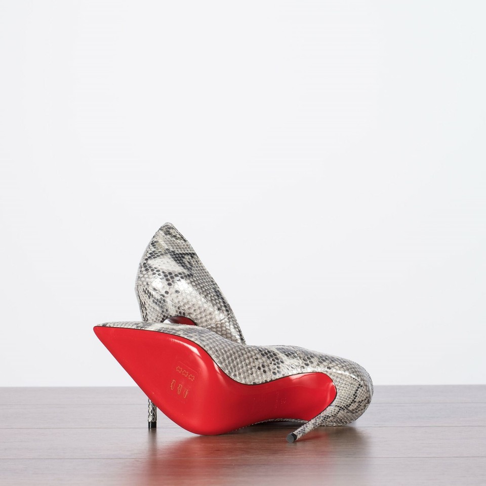 CHRISTIAN LOUBOUTIN 1395$ So Kate 120mm High Heel Pumps - Roccia Python ...