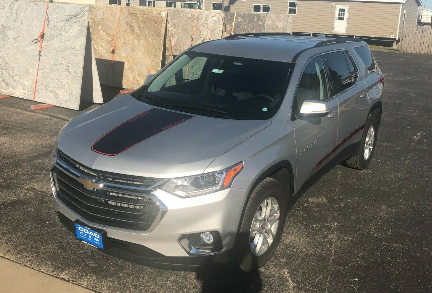 2015-2021 CHEVROLET TRAVERSE REDLINE VINYL KIT HOOD DECAL STICKER ...