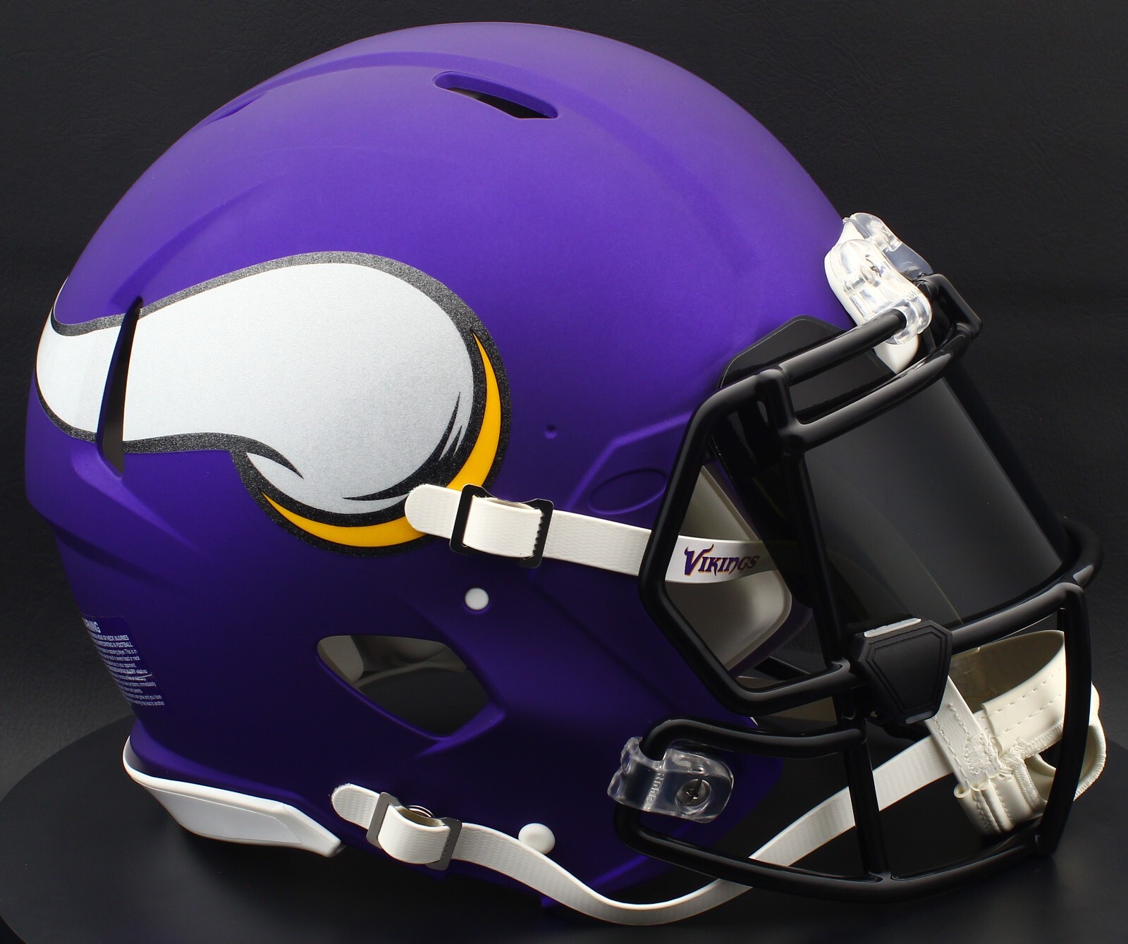 MINNESOTA VIKINGS NFL Riddell SPEED Full Size Authentic Football Helmet ...