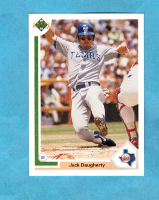 1991 Upper Deck Baseball Card #284 Jack Daugherty Rangers | eBay