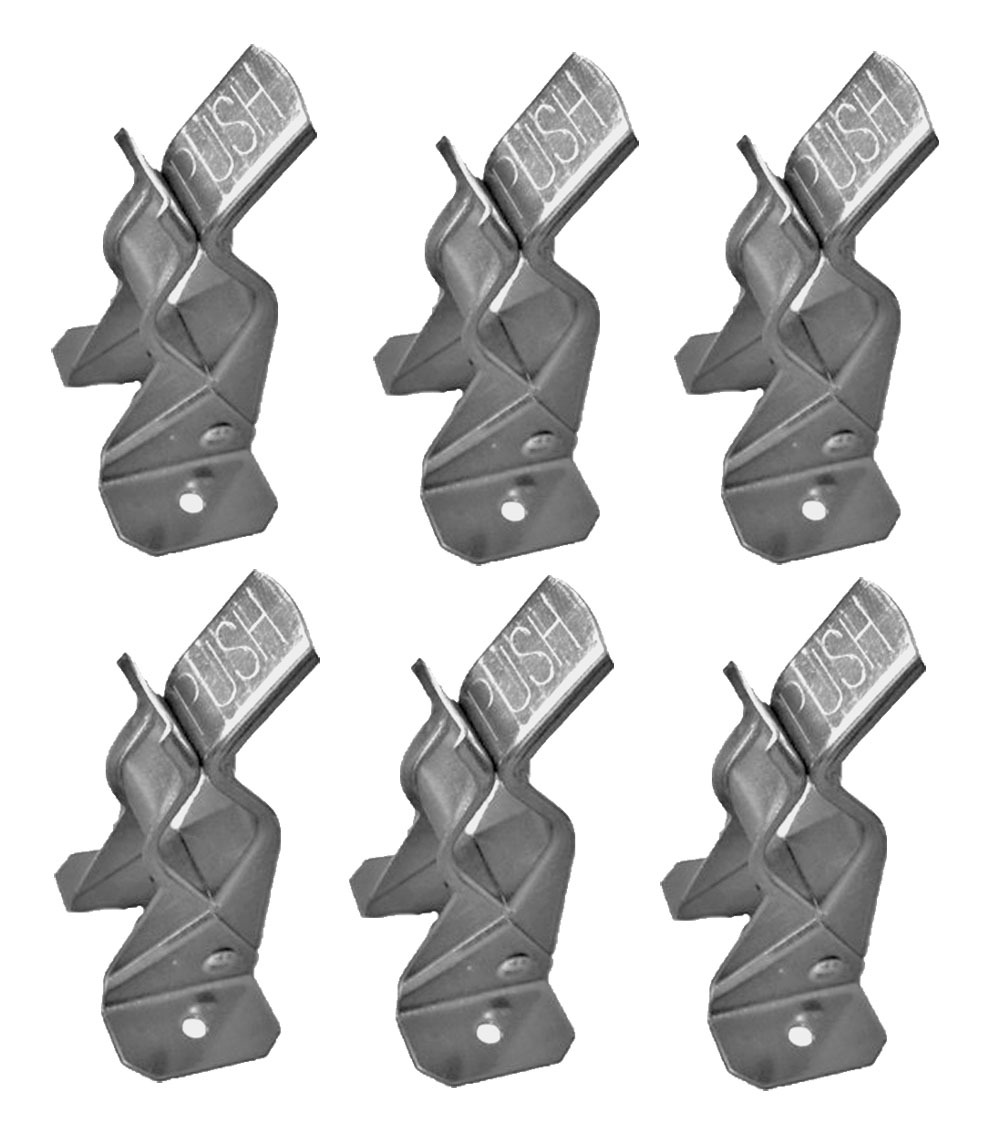 Metal Spring Grip Clamps Clips for Garage Closet Wall Organizer, Tool ...