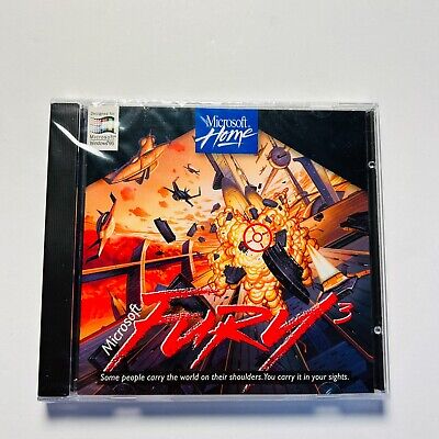 Microsoft Fury 3 PC 1995 Microsoft Home PC Video Game Sealed New Space ...