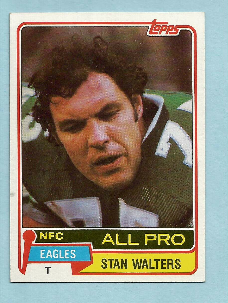 1981 Topps Football Stan Walters #420 Philadelphia Eagles Syracuse NM ...