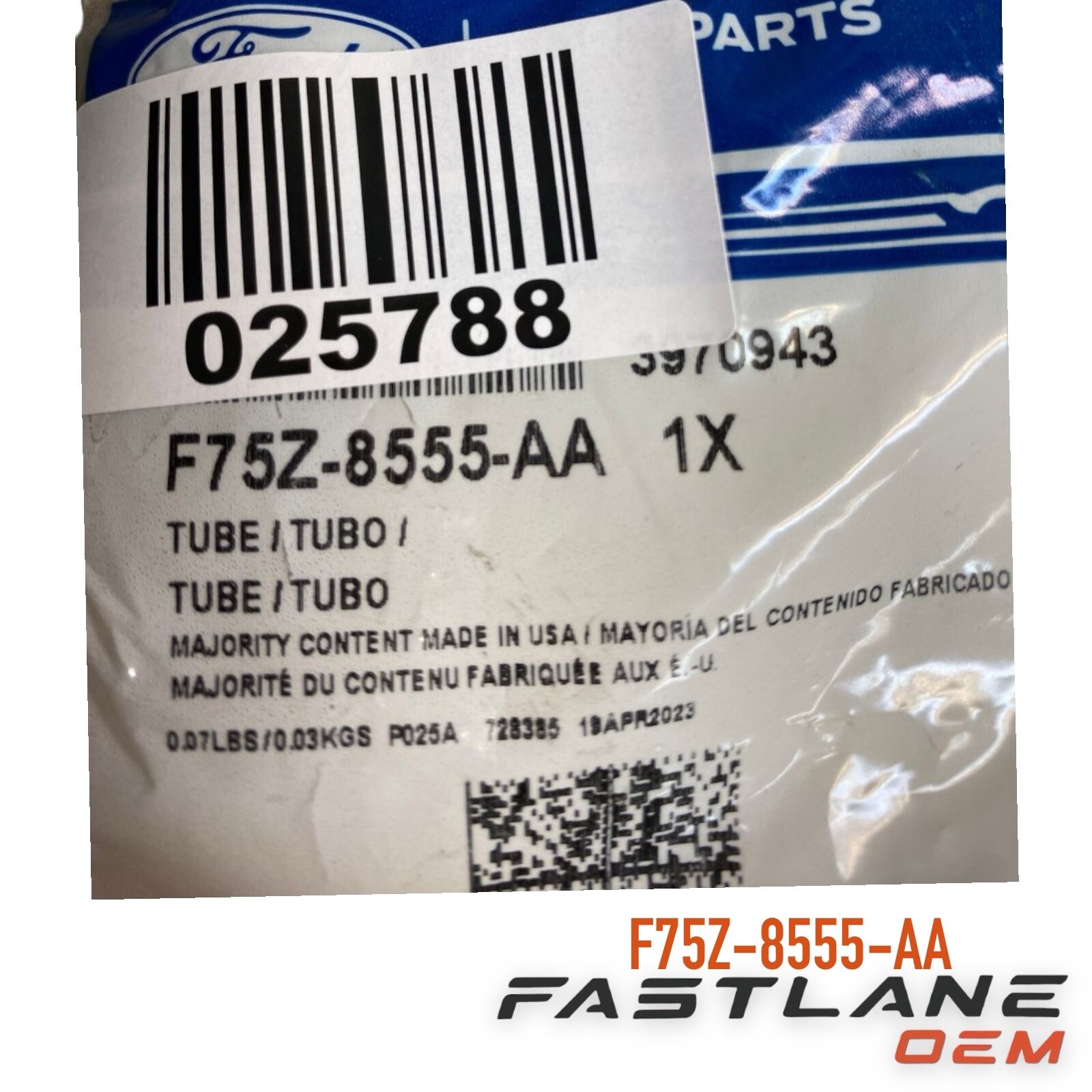 Ford OEM F75Z8555AA Bypass Hose/engine Coolant By-pass Hose for sale ...