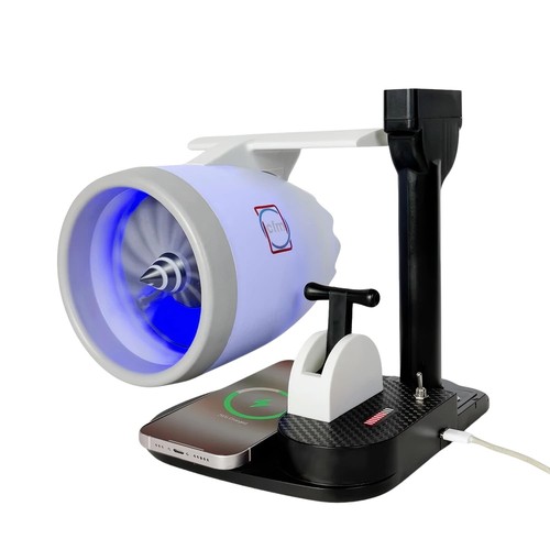 New Desktop Jet Engine Model with Humidifier and Colorful Lights ...