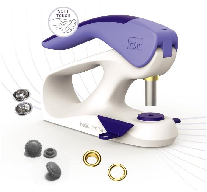 Prym Vario Creative Snaps, Rivets, & Eyelets Fastener Tool, Alabaster ...