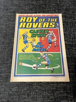 Roy Of The Rovers Comic - 18 June 1977 - George Burley Willie Pettigrew ...