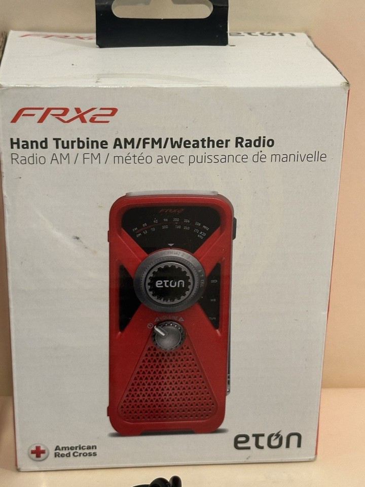New in Box eton FRX2 Hand Turbine AM/FM/Weather Radio | eBay
