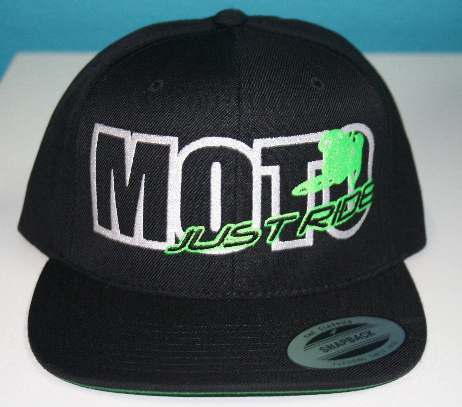 JUST RIDE MOTO HAT MOTOCROSS FLAT BILL SNAPBACK CAP MX MOTORCYCLE | eBay
