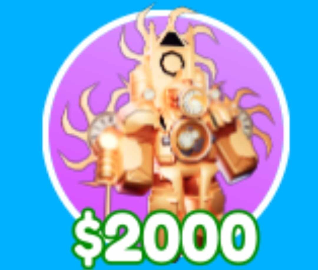 Titan Clock Man ~ Toilet Tower Defense ~ TTD Units ~ TTD | eBay