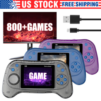 Built-in 800+ Games Portable Handheld Game Console 3 Inch Ips Retro ...