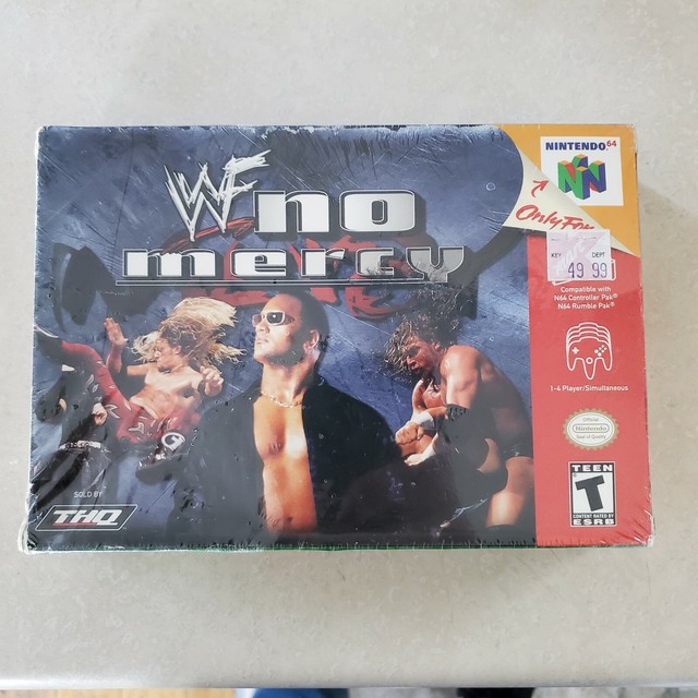 WWF No Mercy (Nintendo 64, 2000) for sale online | eBay