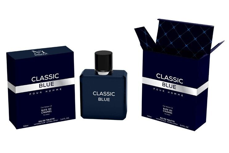 Classic Blue Cologne for Men 3.4 fl. oz. EDT By Mirage Brands Spray ...