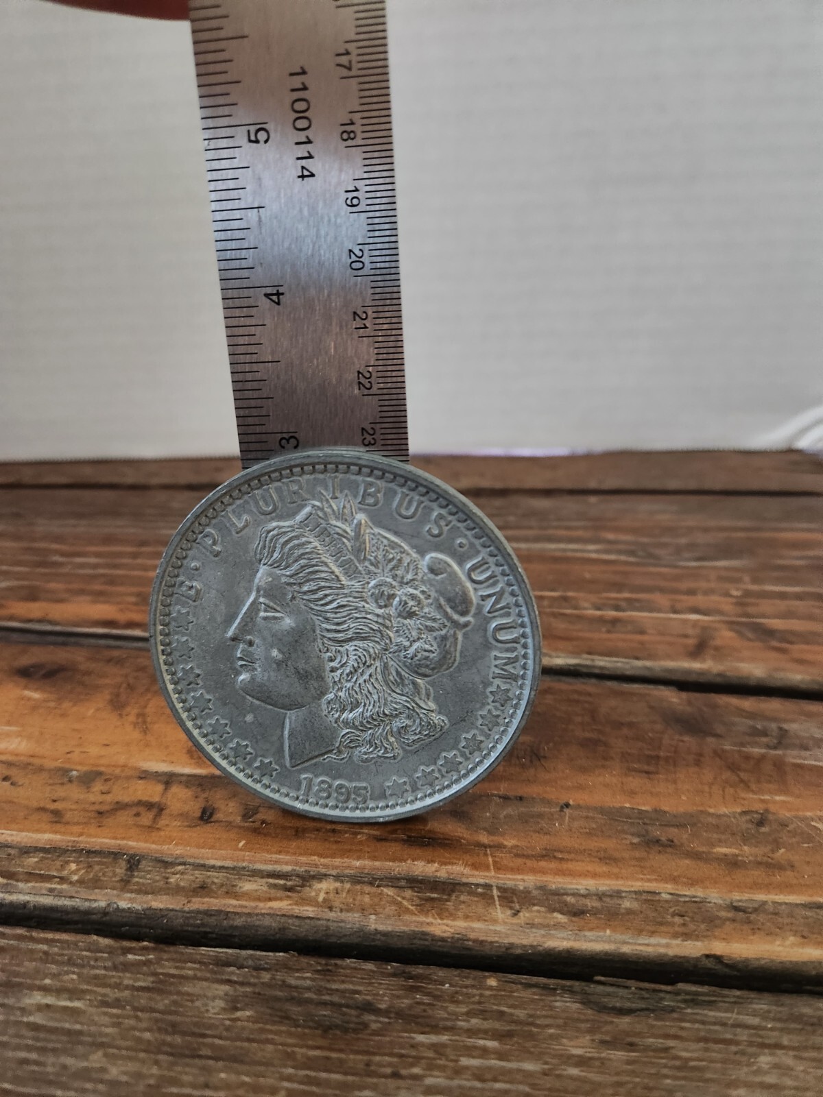 Steel Core Coins-Blue-ther Steel Morgan Dollar ( 3.8cm Dia) by The ...