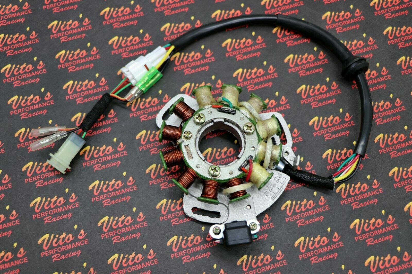 NEW Yamaha Banshee stator +/-10 adjustable timing plate 1987-2006 FITS ...