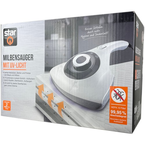 StarQ Milbensauger UV Licht Handstaubsauger Milben Sauger Handsauger ...