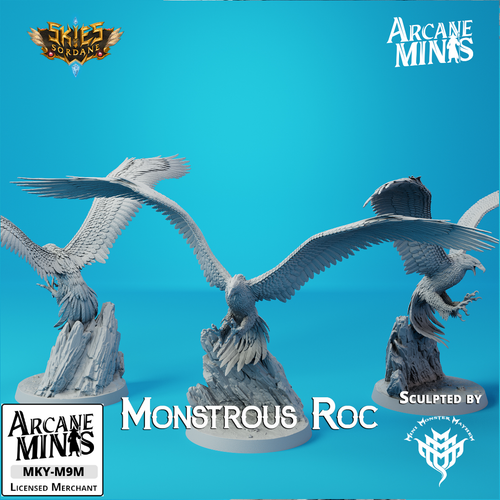 D&D Miniature Monstrous Roc Dungeons and Dragons Skies of Sordane | eBay