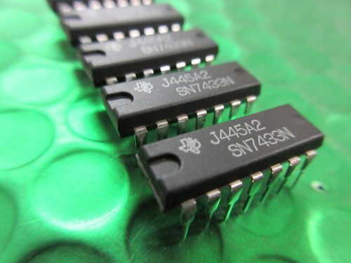 6 x SN7433N 7433N original TEXAS 14-Pin Dip QUAD Positive NOR Buffer IC's UKSTK | eBay