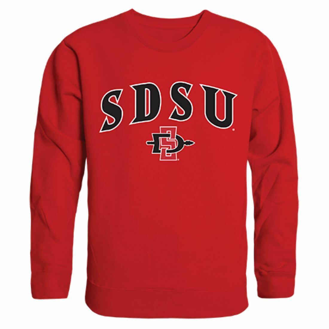 SDSU San Diego State University Campus Crewneck Pullover Sweatshirt ...