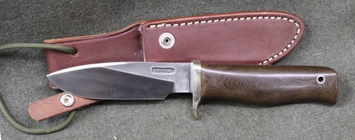Randall Model 28 Woodsman fixed blade knife with factory sheath | eBay