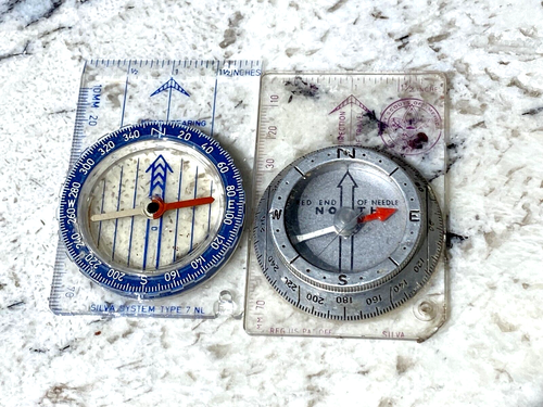 SILVA SYSTEM Vintage Type 7 NL & 1051 Boy Scouts Swedish/ Expedition ...