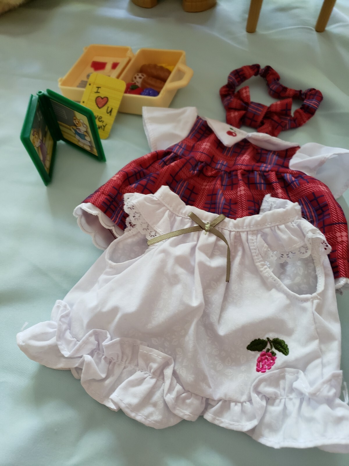 1998 Fisher Price Briarberry Collection MOLLYBERRY Plush Bear set | eBay