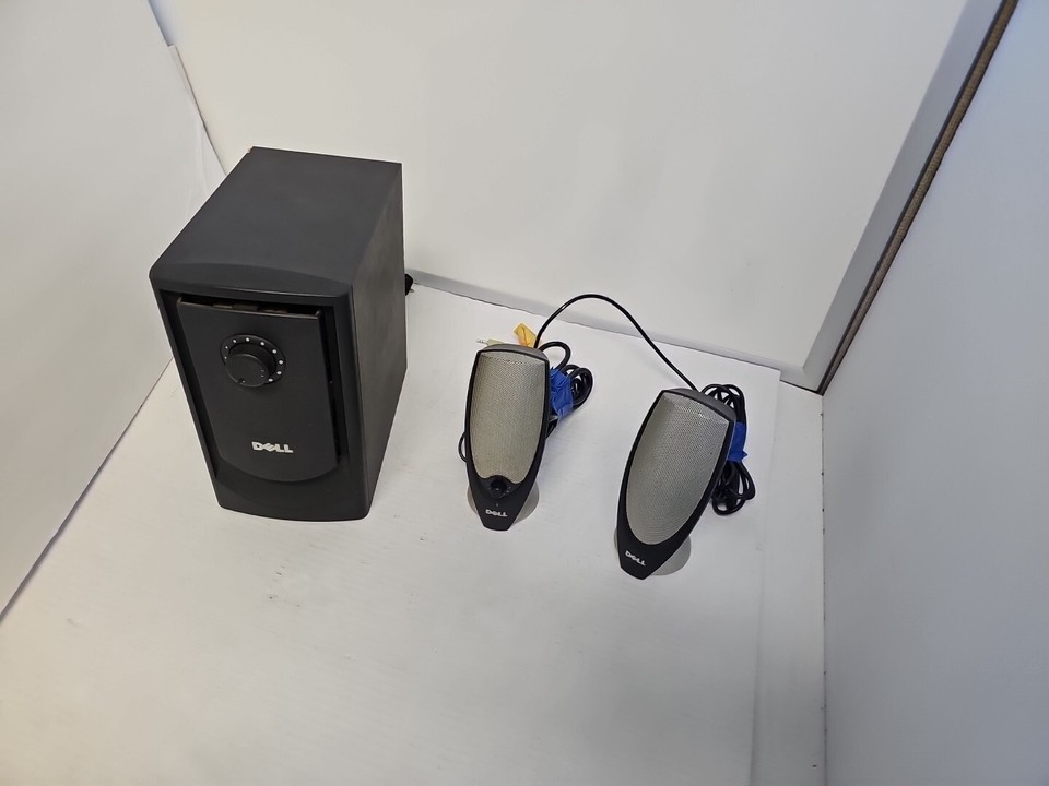 Dell Zylux A425 Multimedia Computer Speaker System W/ Powered Subwoofer ...