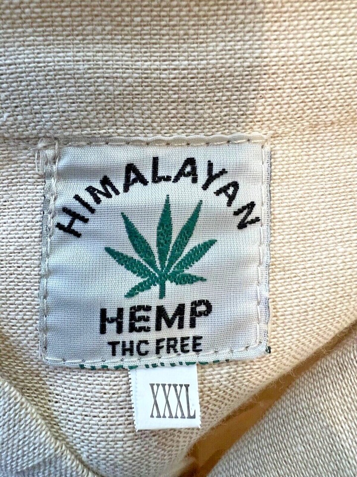 Hemp button up Shirt Hemp Clothing Mens Fits True to US Adult Sizes S ...