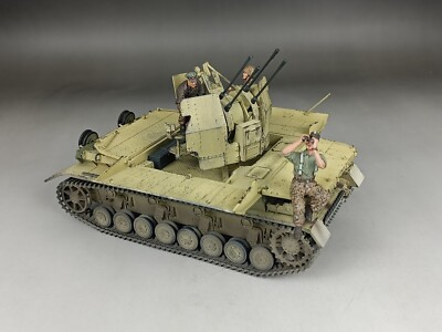1/35 Built WWII German Flakpanzer IV Möbelwagen 2cm Flak 38 AA Tank ...