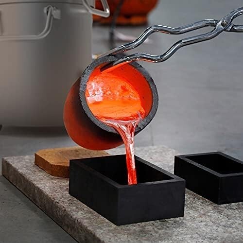 Premium Black Graphite Crucible, Silicon Carbide Clay Furnace Cup ...