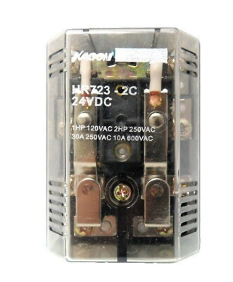 Kacon Heavy Duty Relay 30A HR723-2C DC24V 2a2b | eBay