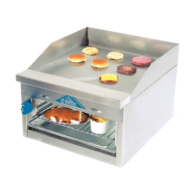 Comstock-Castle FHP24-24B 24" Countertop Gas Griddle/Cheesemelter ...