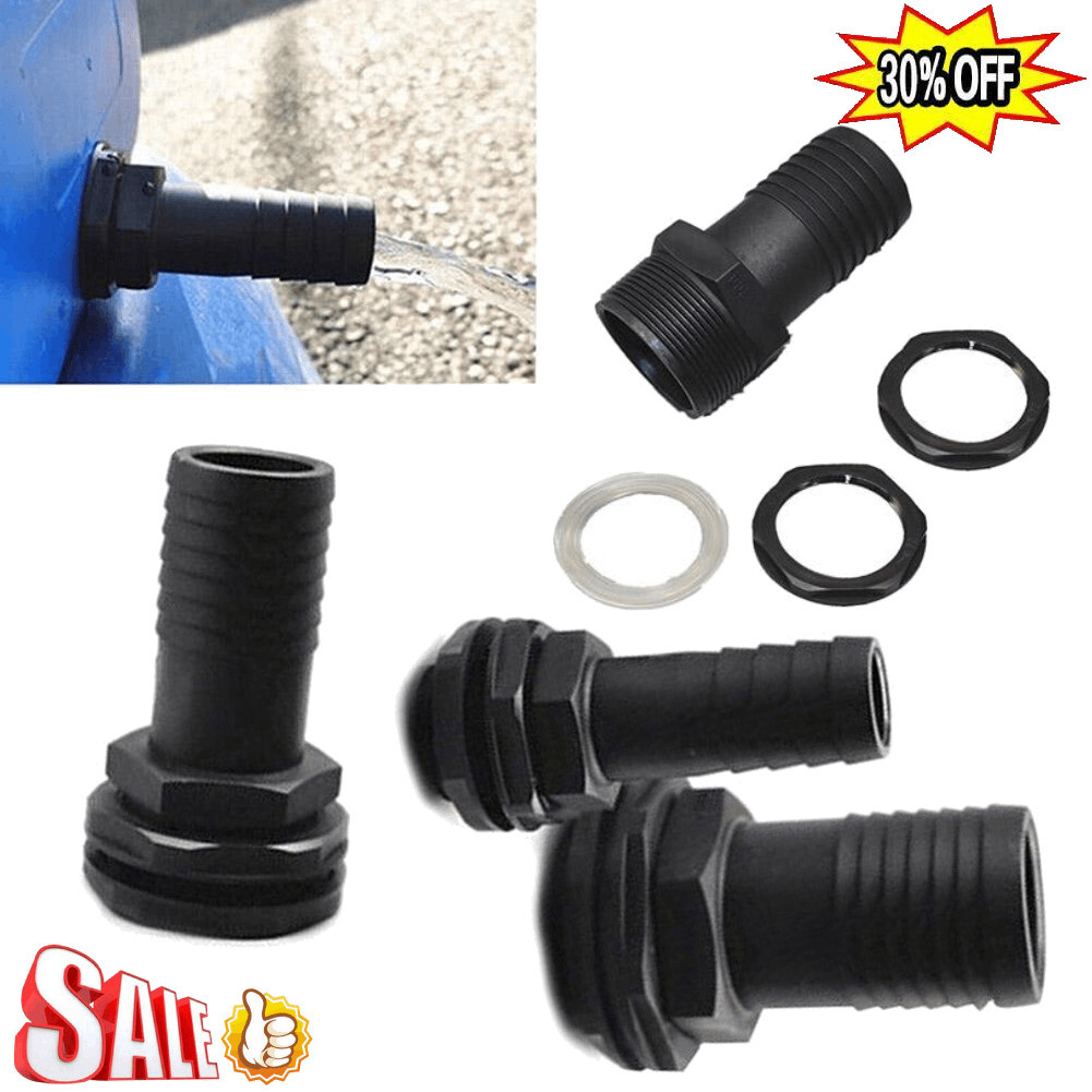 Water Tank Bulkhead Pipe Joints Bucket Inlet Outlet Bucket Kits ...