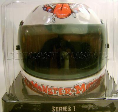 MONSTER MUTT DALMATIAN DOG MINI RACE HELMET MONSTER JAM NEW IN PACKAGE ...