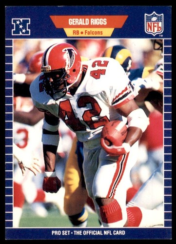 1989 Pro Set #14 Gerald Riggs | eBay