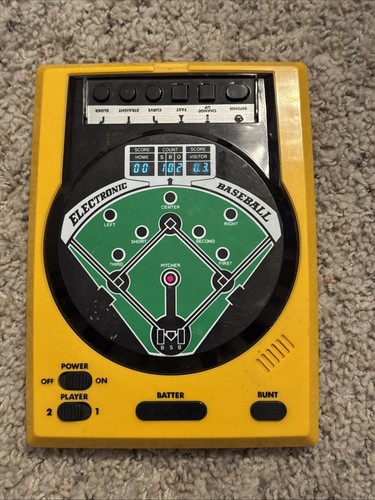 Vintage Handheld Game Electronic Baseball Made In Japan by Epoch ...