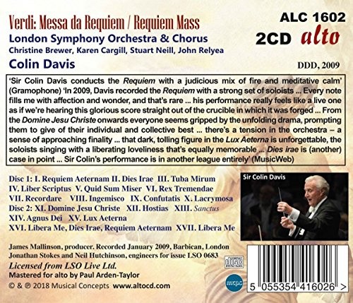 Verdi: Requiem Mass by Stuart Neil NEUF | eBay