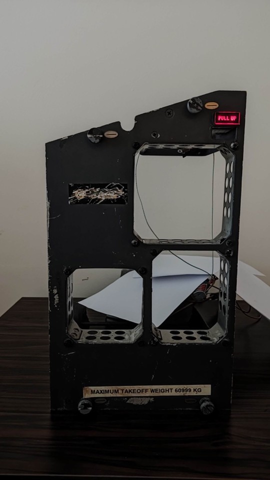 Boeing 737 main instrument panel section OEM (capt side IAS/RMI) | eBay