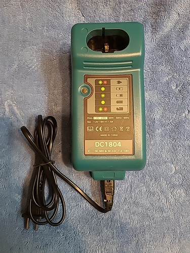 Makita DC1804 Battery Charger for Ni-MH Ni-CD 7.2V-18V (OBO) | eBay
