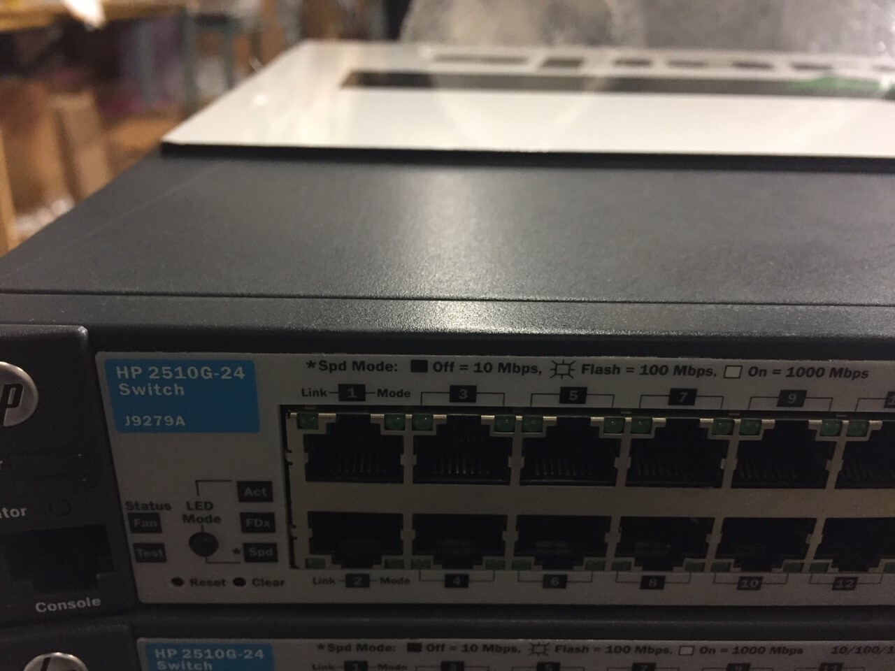 HP J9279A 24-Ports Rack-Mountable Ethernet Switch | eBay